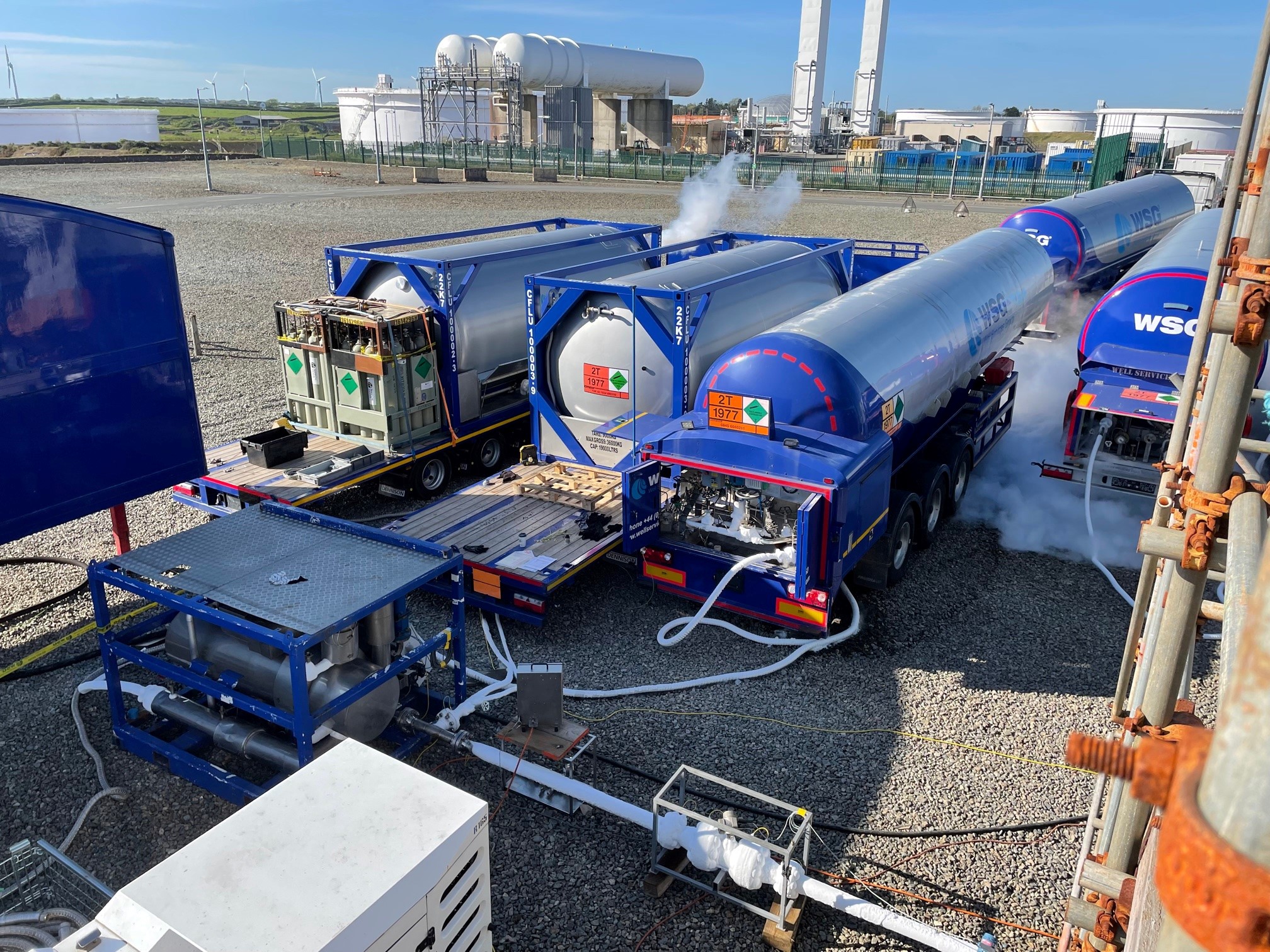 Nitrogen Helium Leak Detection - WSG Energy Services